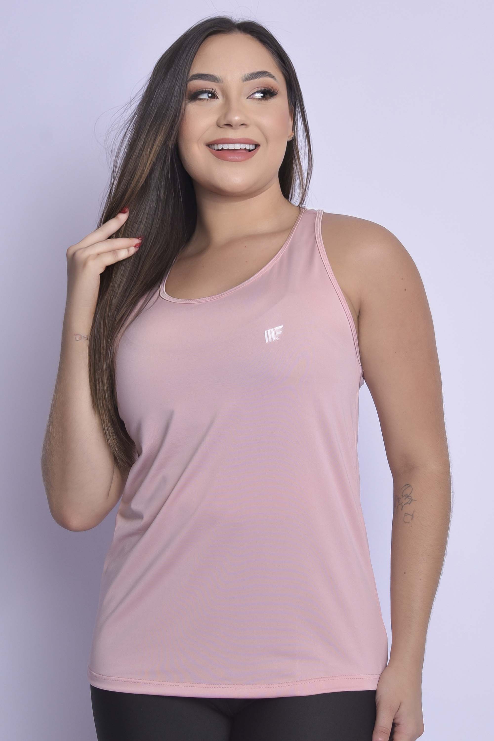 Regata Lisa Básica Mafit - Conforto e Estilo para Treinos e Casual